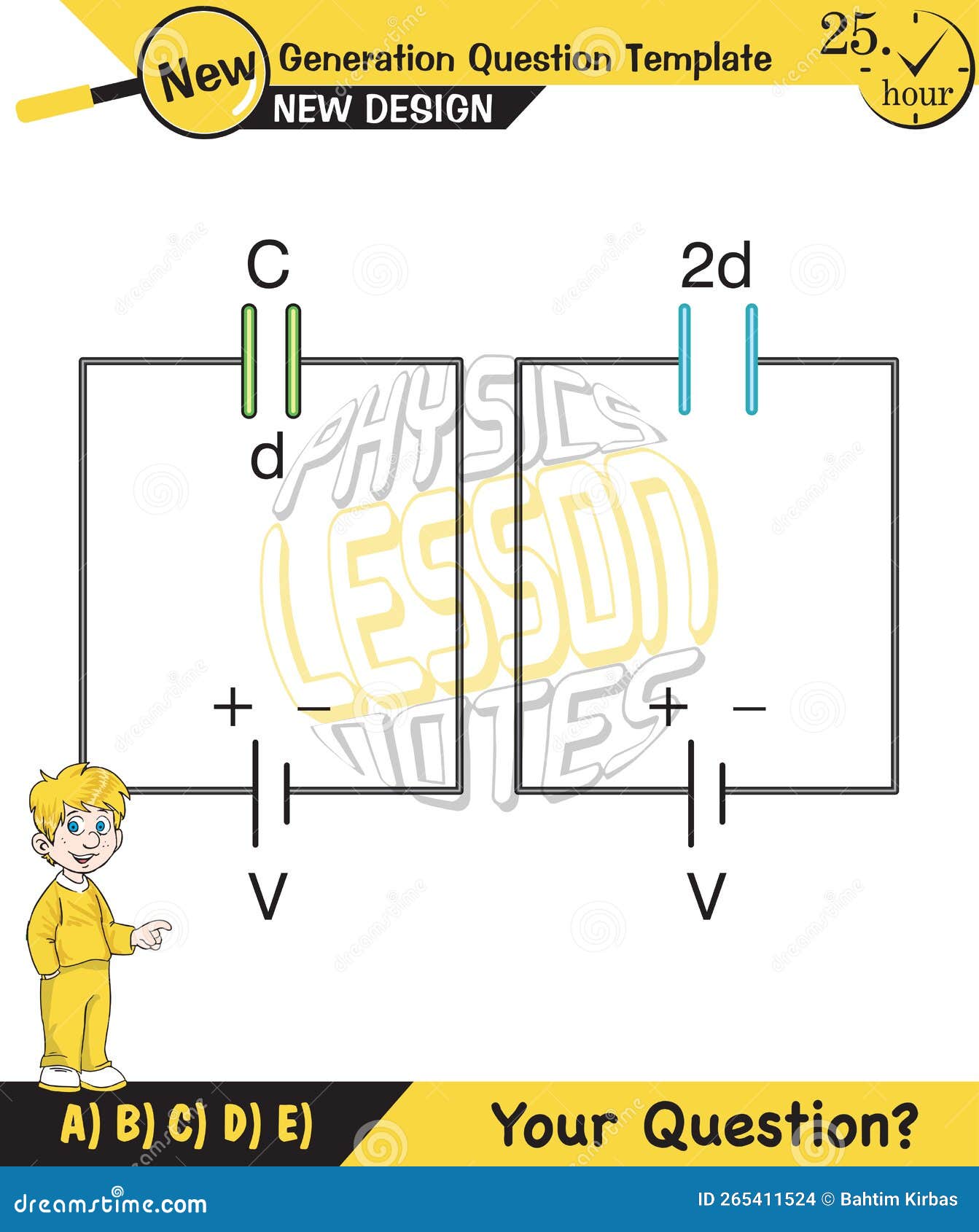 Physics, Basic Electric Circuits, Next Generation Question Template ...