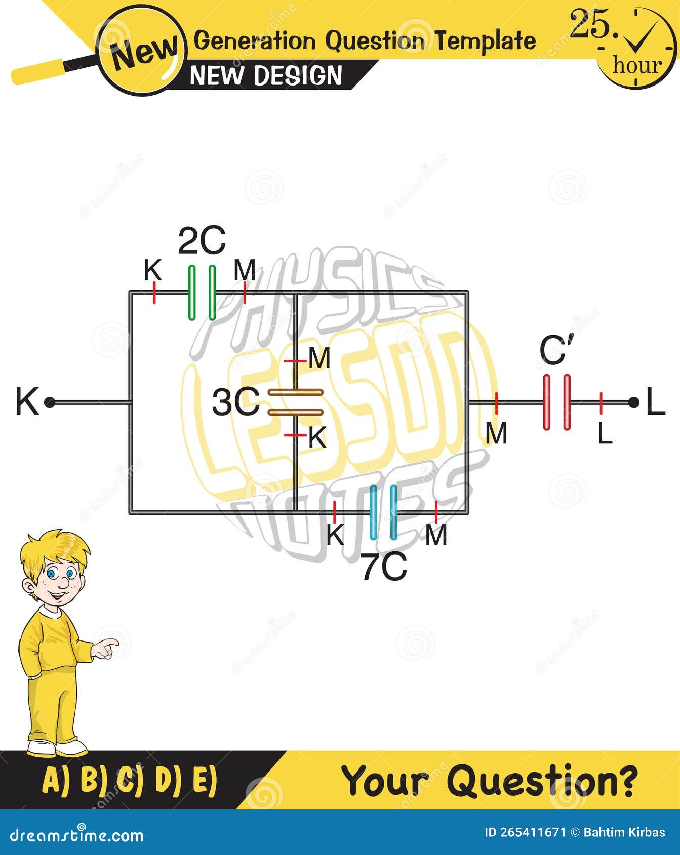 Physics, Basic Electric Circuits, Next Generation Question Template ...