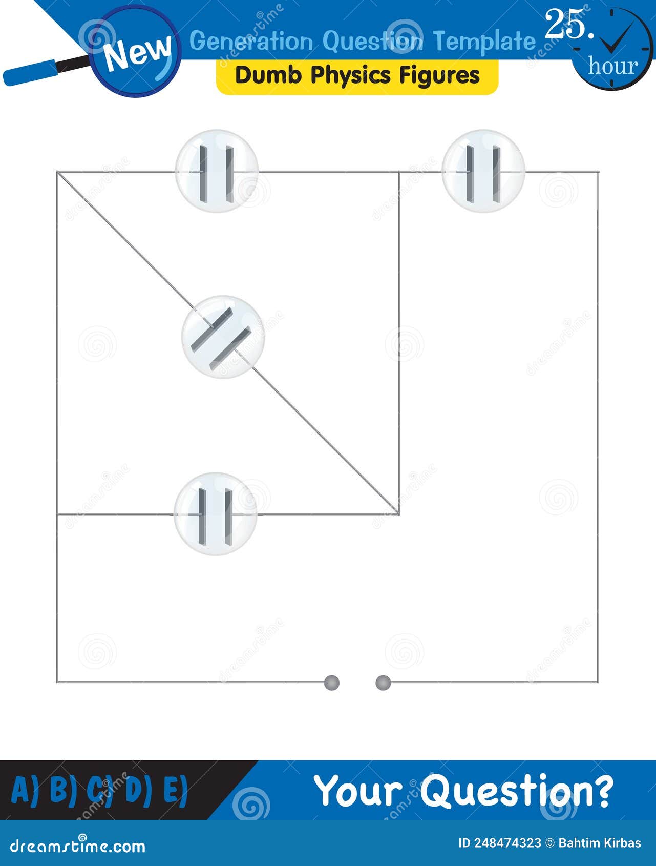 Physics, Basic Electric Circuits, Next Generation Question Template ...