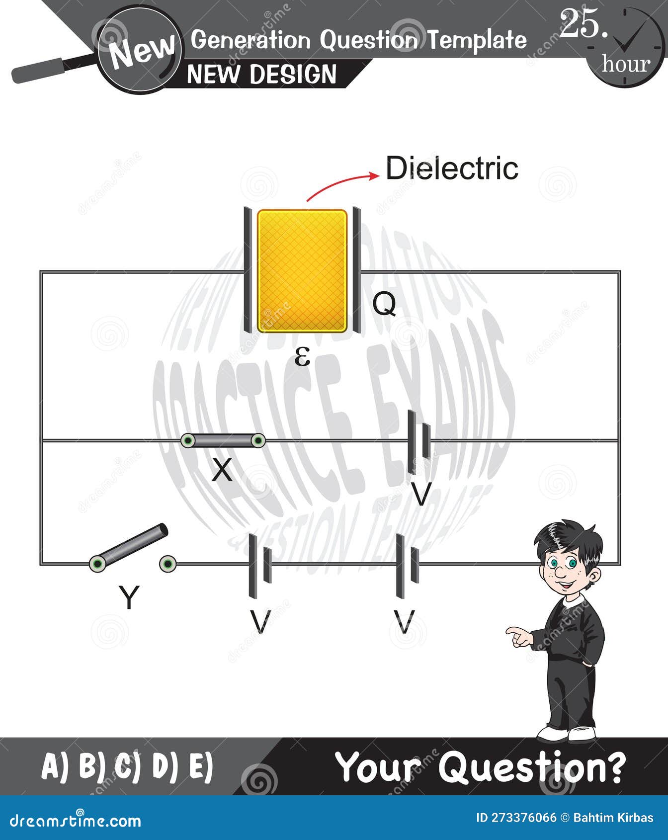 Physics, Basic Electric Circuits, Next Generation Question Template ...