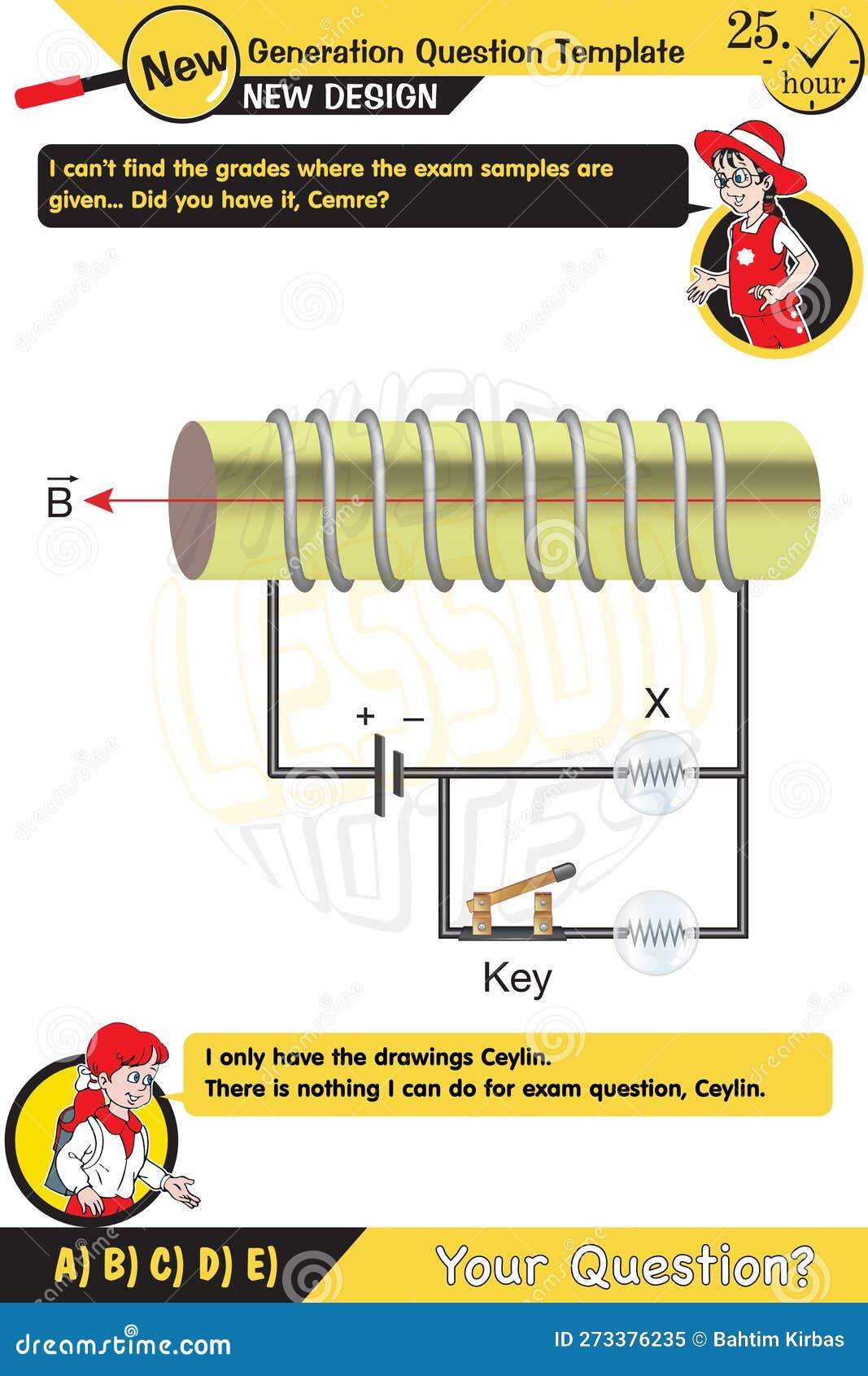 Physics, Basic Electric Circuits, Next Generation Question Template ...