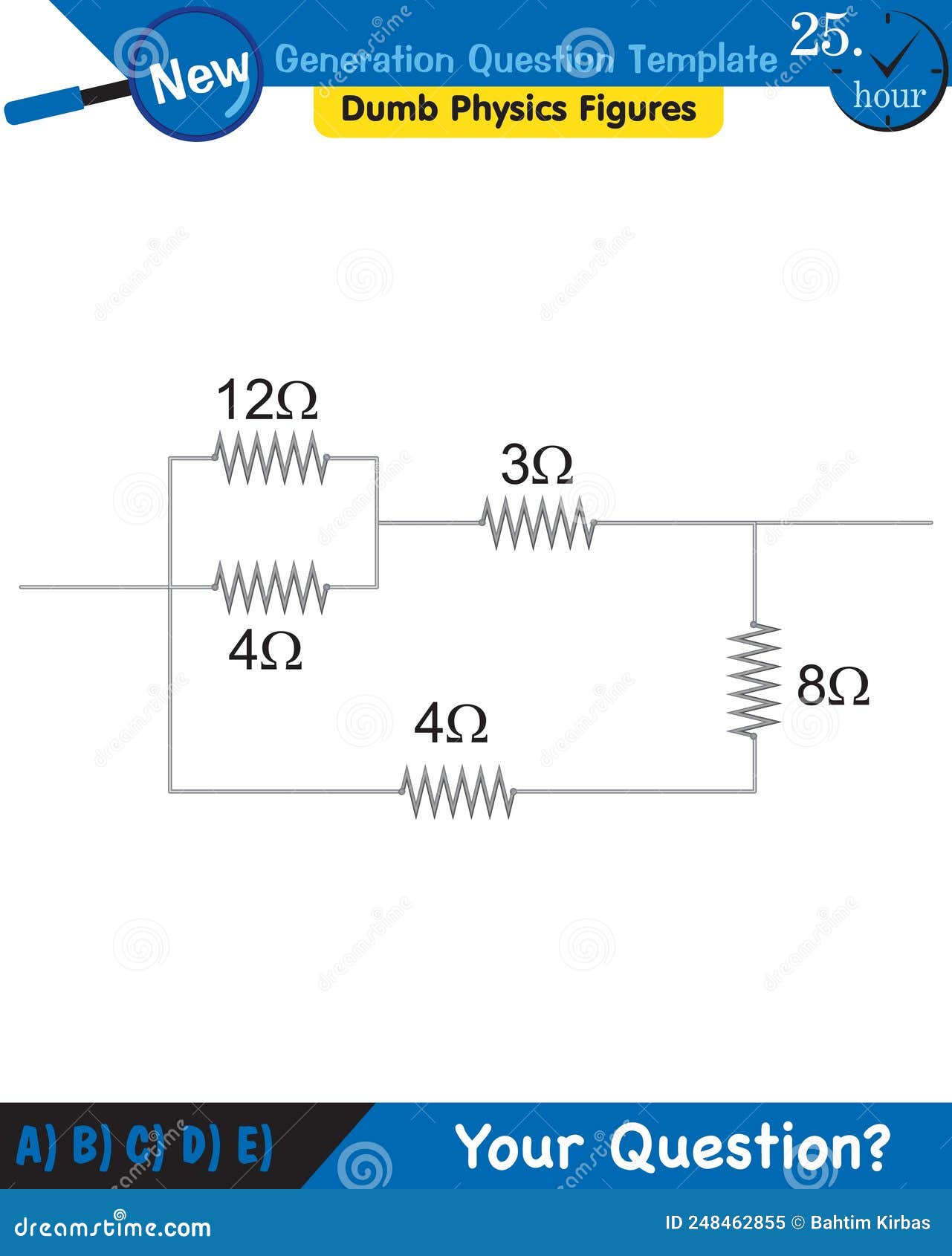 Physics, Basic Electric Circuits, Next Generation Question Template ...