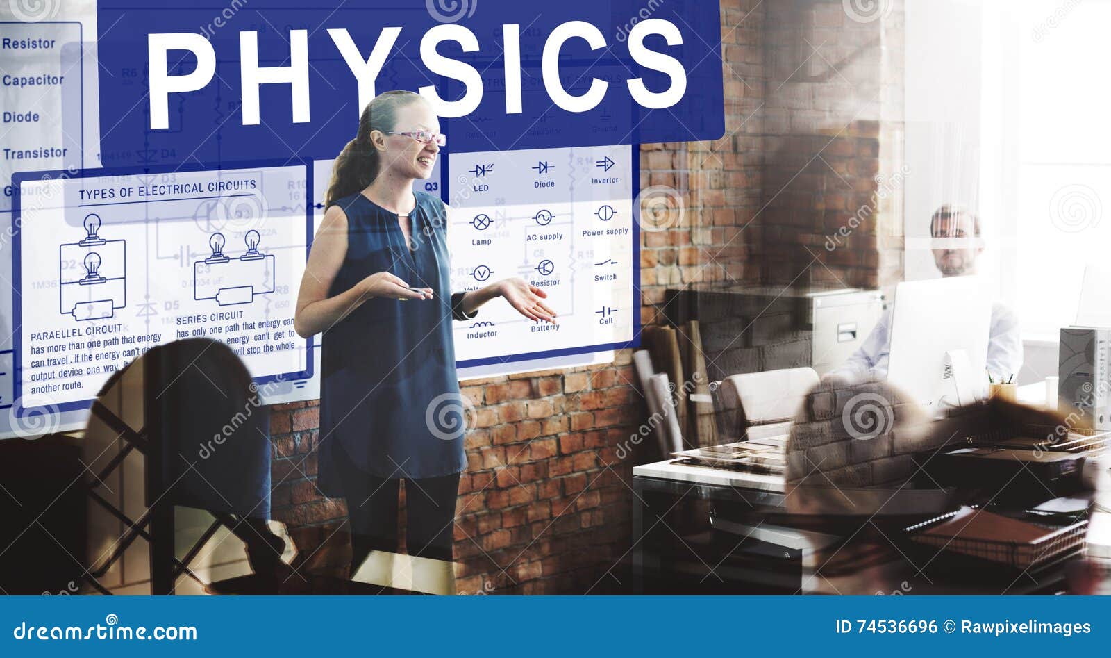 Physics Complex Experiment Formula Function Concept Stock Photo - Image ...