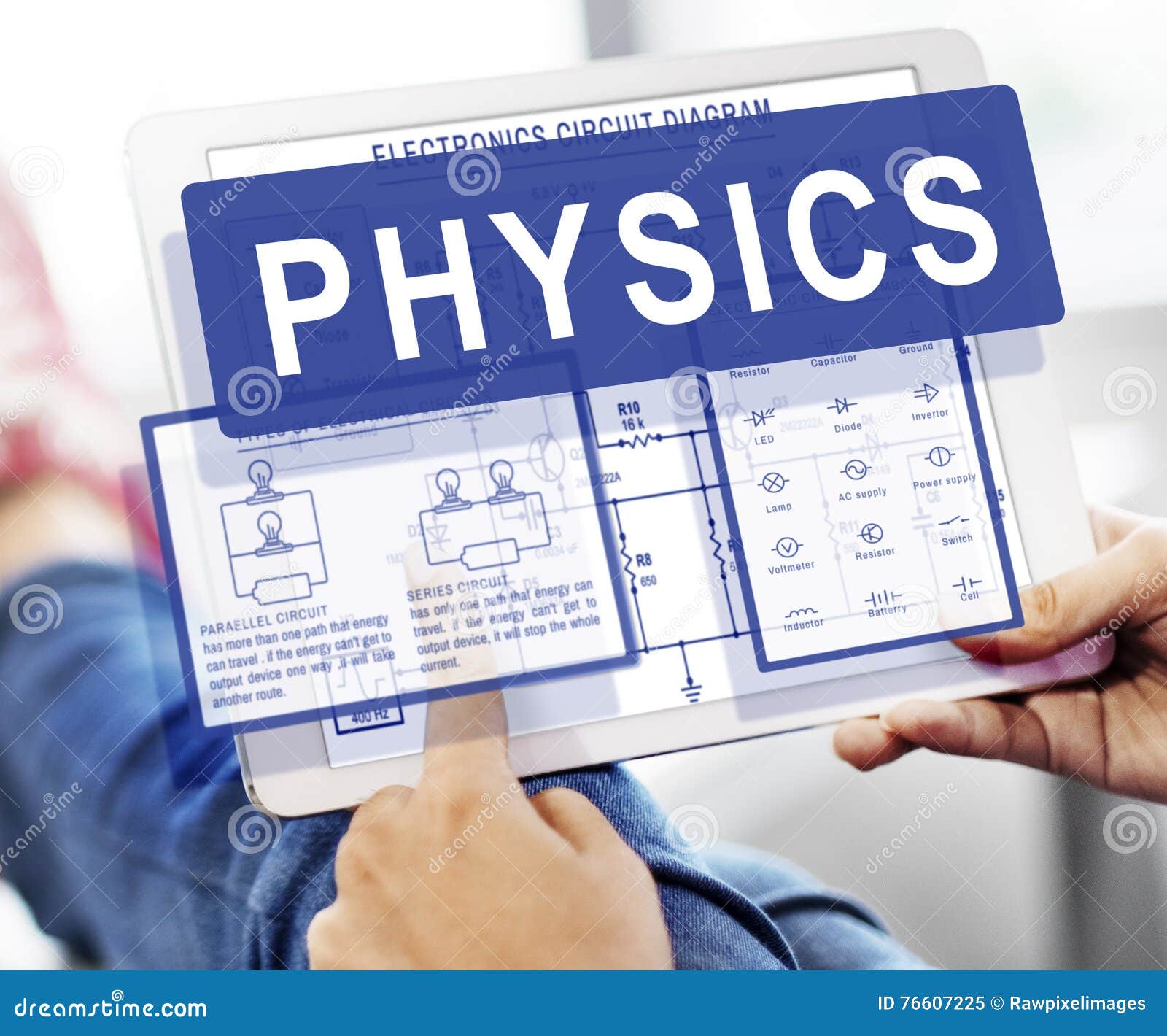 Physics Complex Experiment Formula Function Concept Stock Image - Image ...