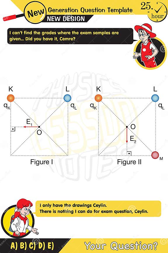 Physics, Electromagnetic Field, Next Generation Problems Stock Vector ...