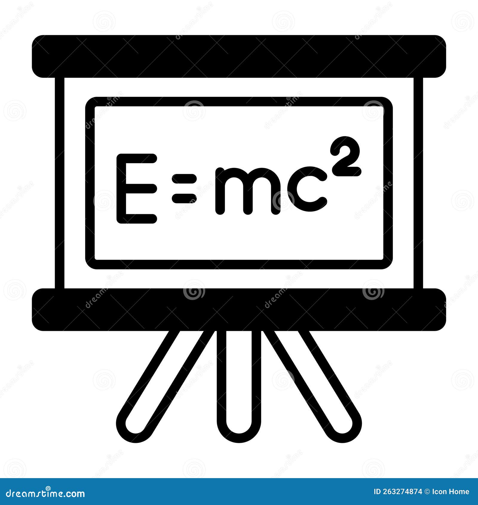 Physics, Emc-2, Education Modern Concepts Flat Design, Premium Quality ...