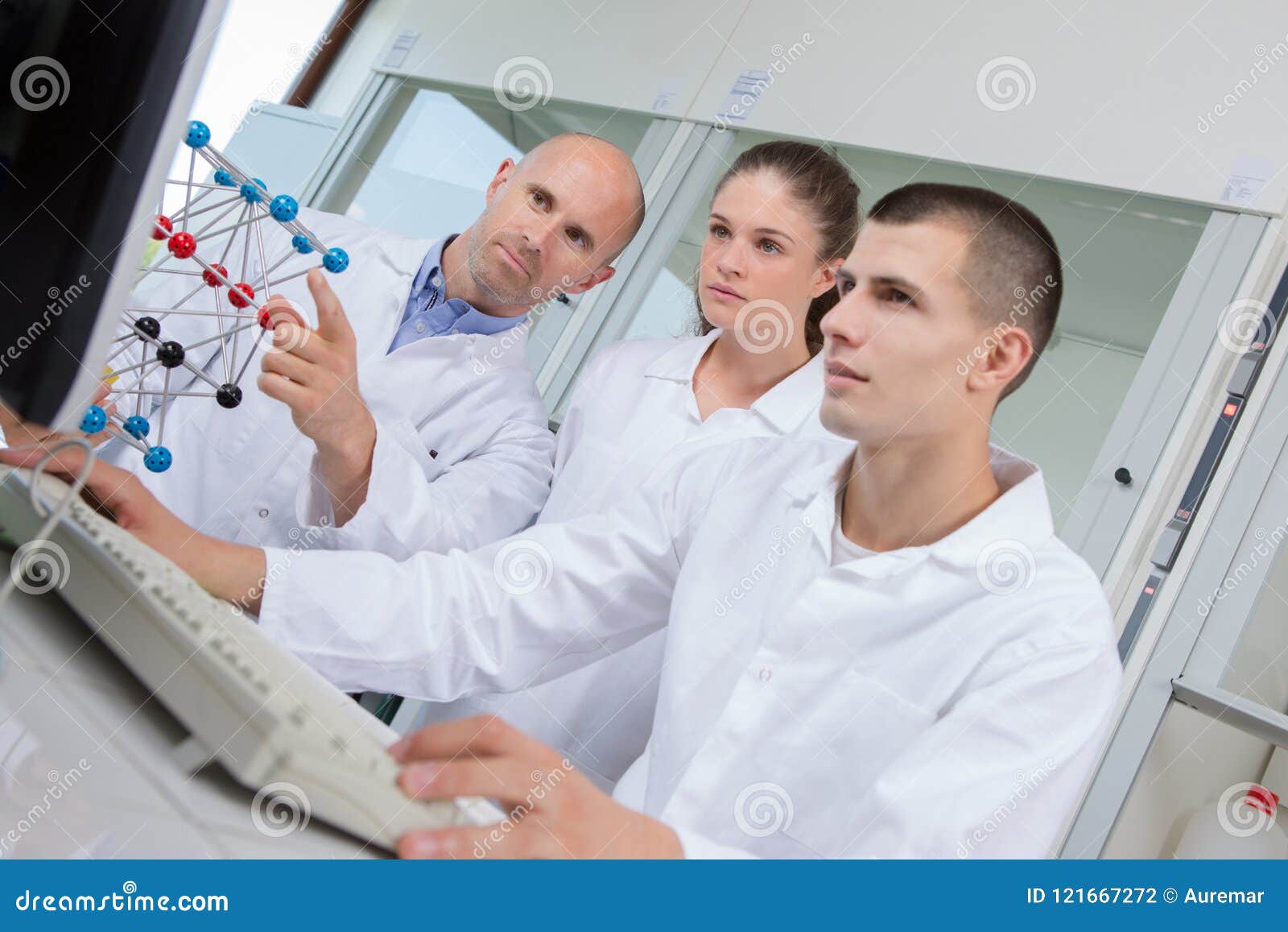 Physics Experiment Observation Physics Study Concept Stock Photo ...