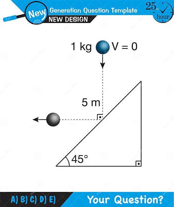 Physics - Force and Motion, Support and Motion, Thrust and Linear Momentum Physics Shapes ...