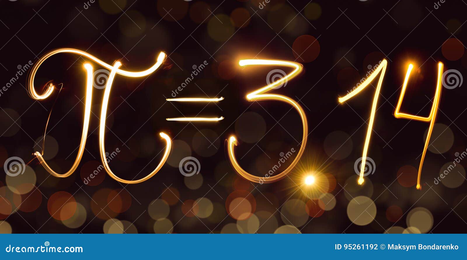 Physics, Freezelight, Bokeh, Pi, 3.14, Geometry, Mathematics, Science ...