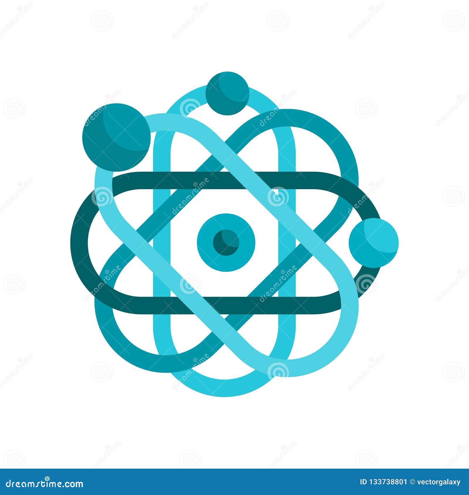 Physics Icon Vector Sign and Symbol Isolated on White Background Stock ...