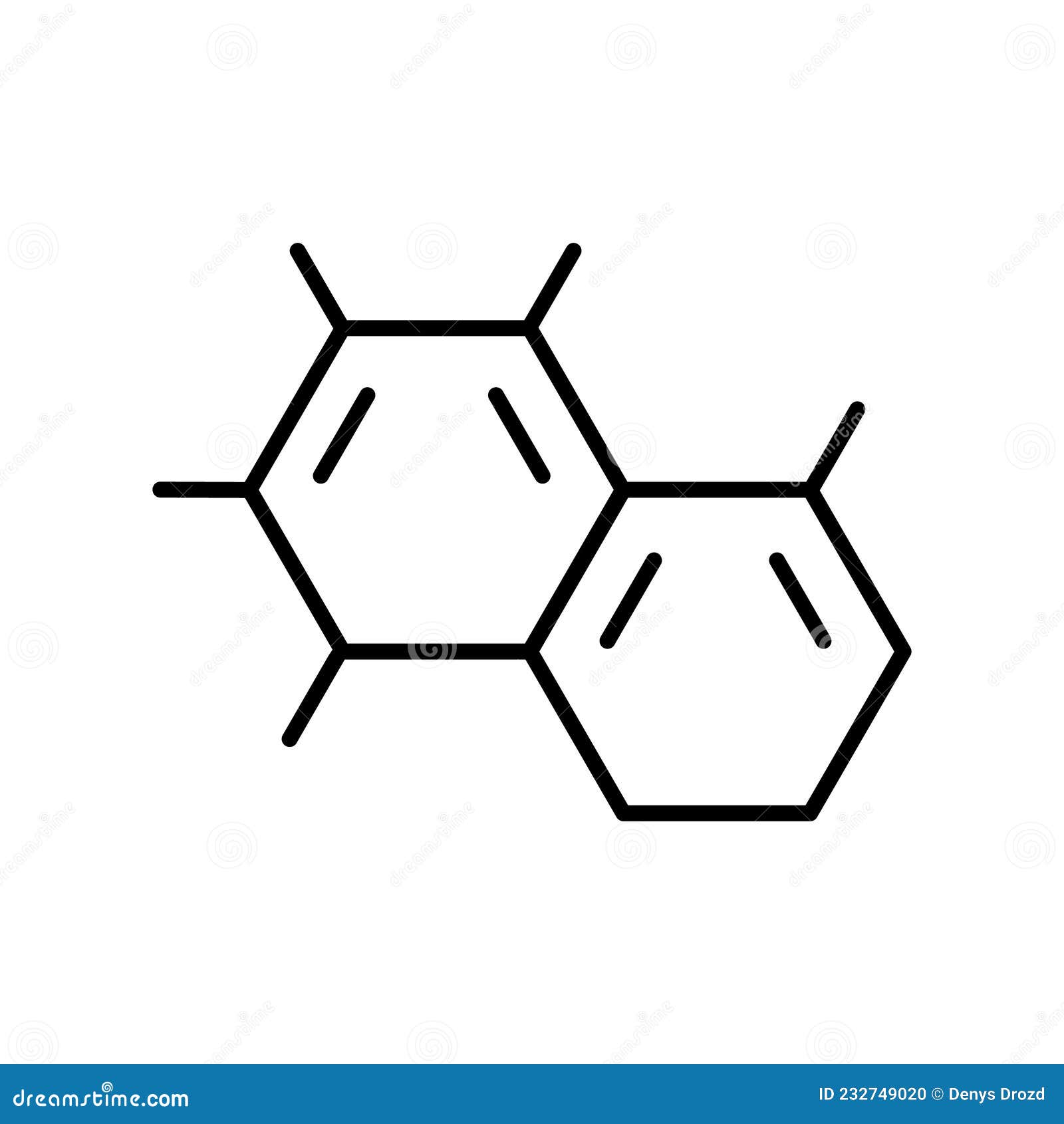 Physics Icon Vector. Molecule Illustration Sign. Nucleus and Atoms ...