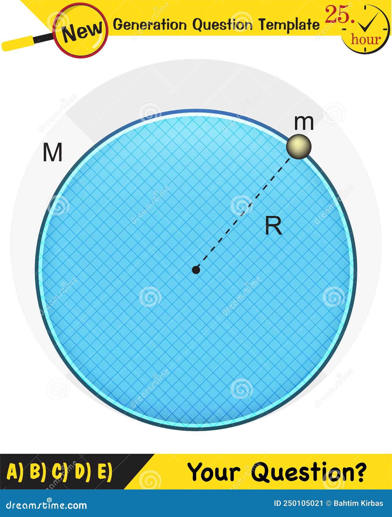Physics, Kepler`s Second Law of Planetary Motion Stock Illustration ...