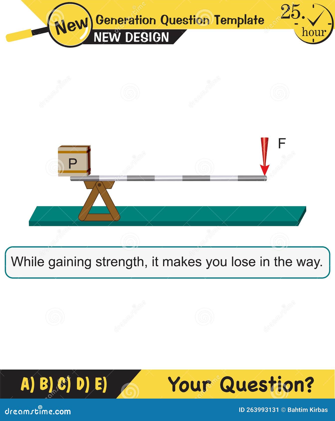 Physics, Lever Examples Vector Illustration, Simple Machines, Next ...