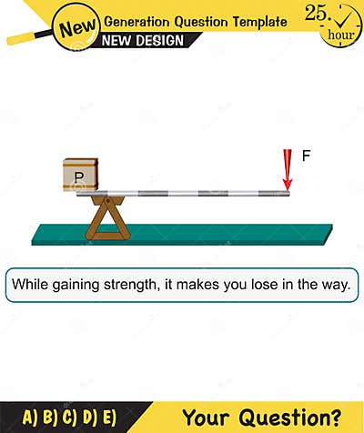 Physics, Lever Examples Vector Illustration, Simple Machines, Next ...