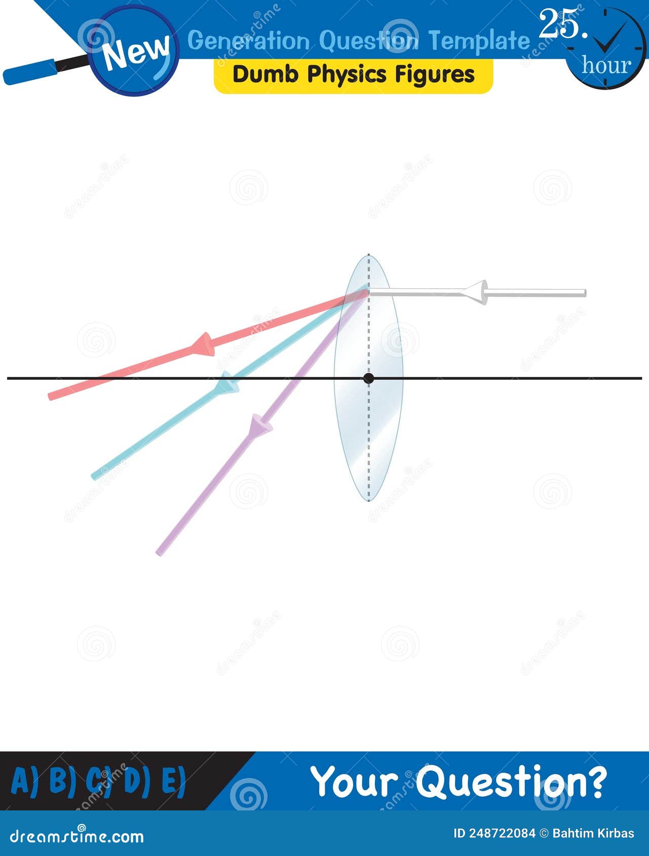 Physics, Light and Enlightenment, Refraction of Light, Convex and ...