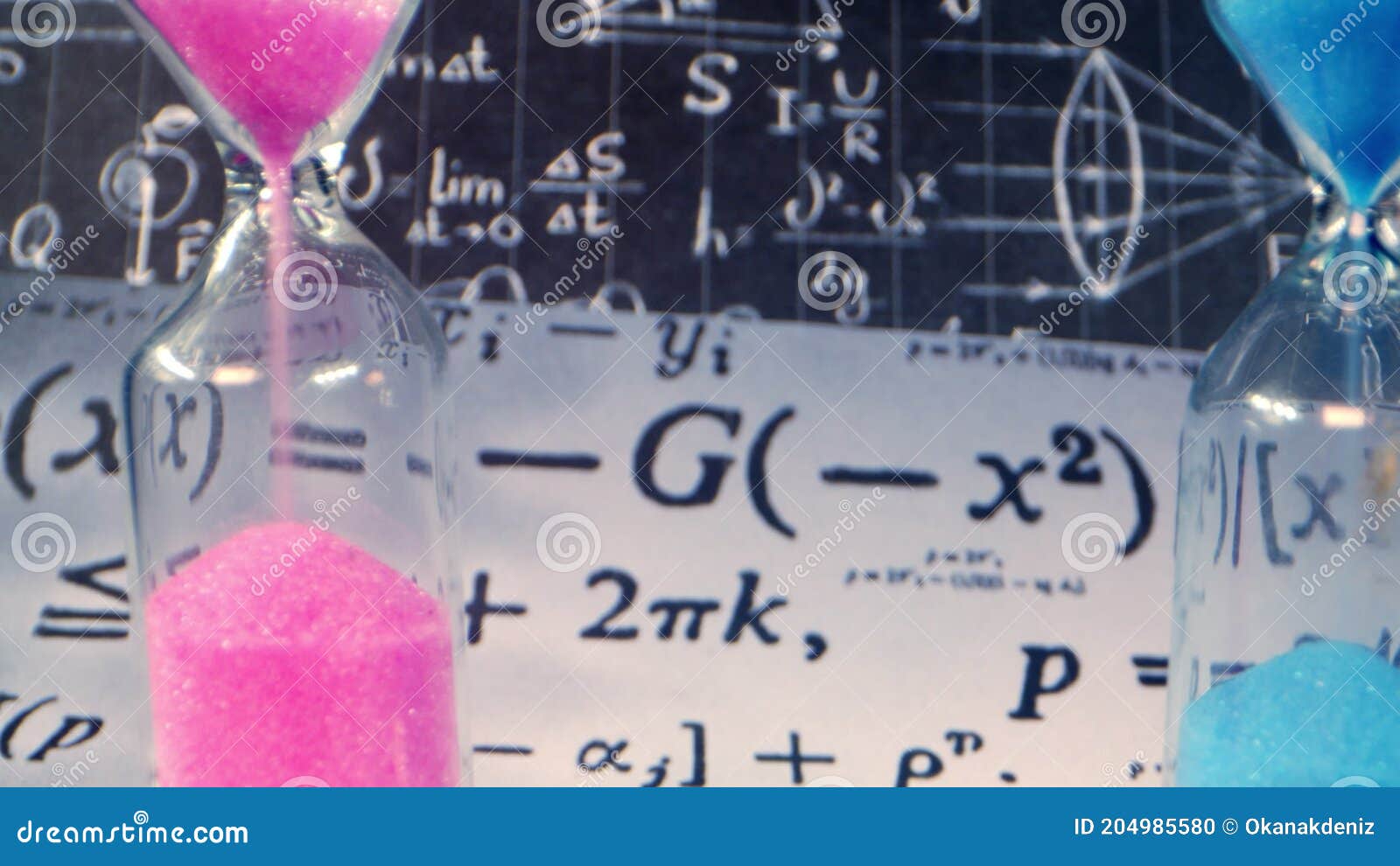 Physics and Mathematics Formulas Education Concept Stock Footage ...