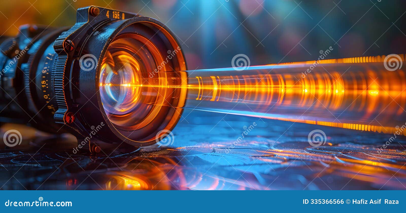 Physics Optical Prism with Refraction Rendering High Quality Photo ...