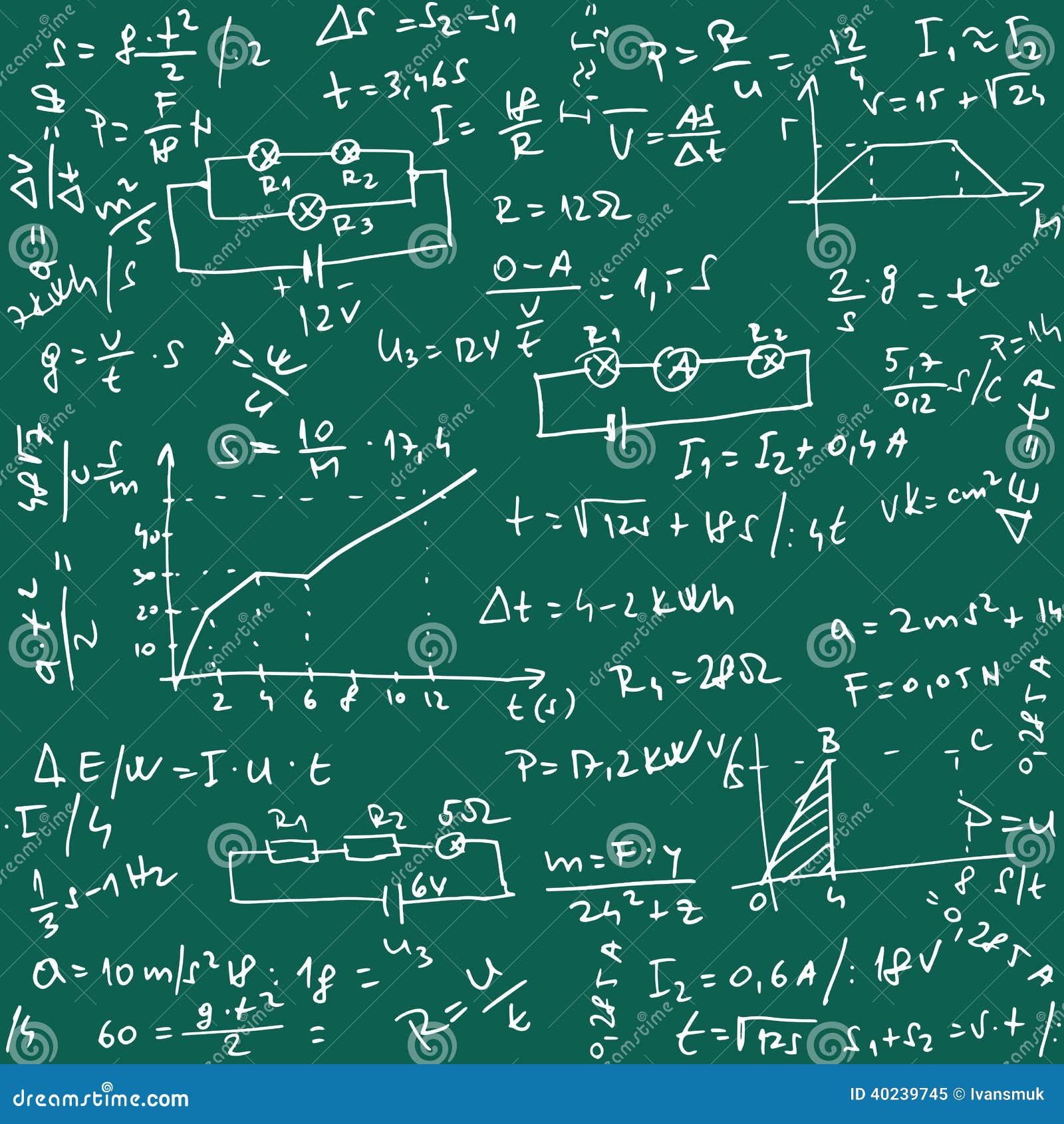 Physics Pattern stock vector. Illustration of code, laboratory - 40239745