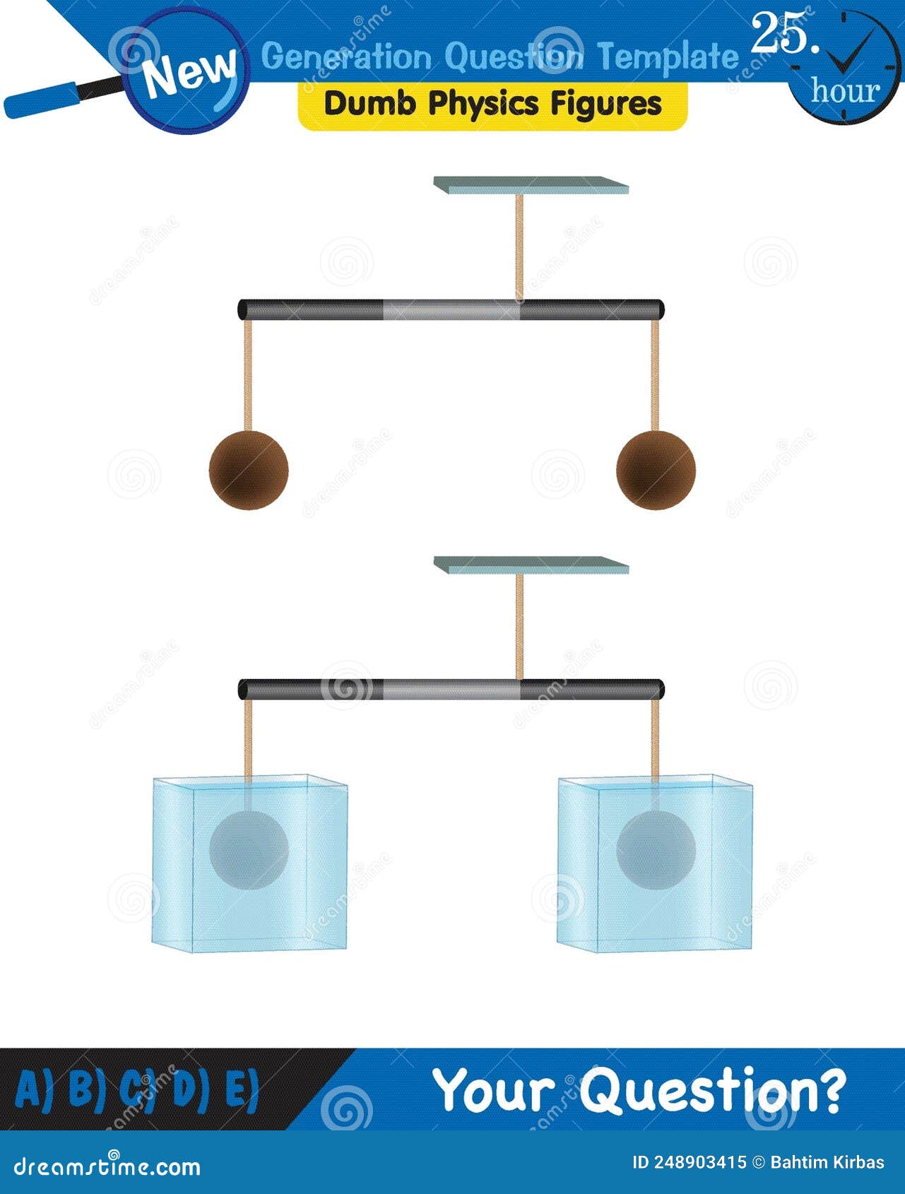 Physics, Pressure of Liquids, Buoyant Forces of Liquids Stock ...