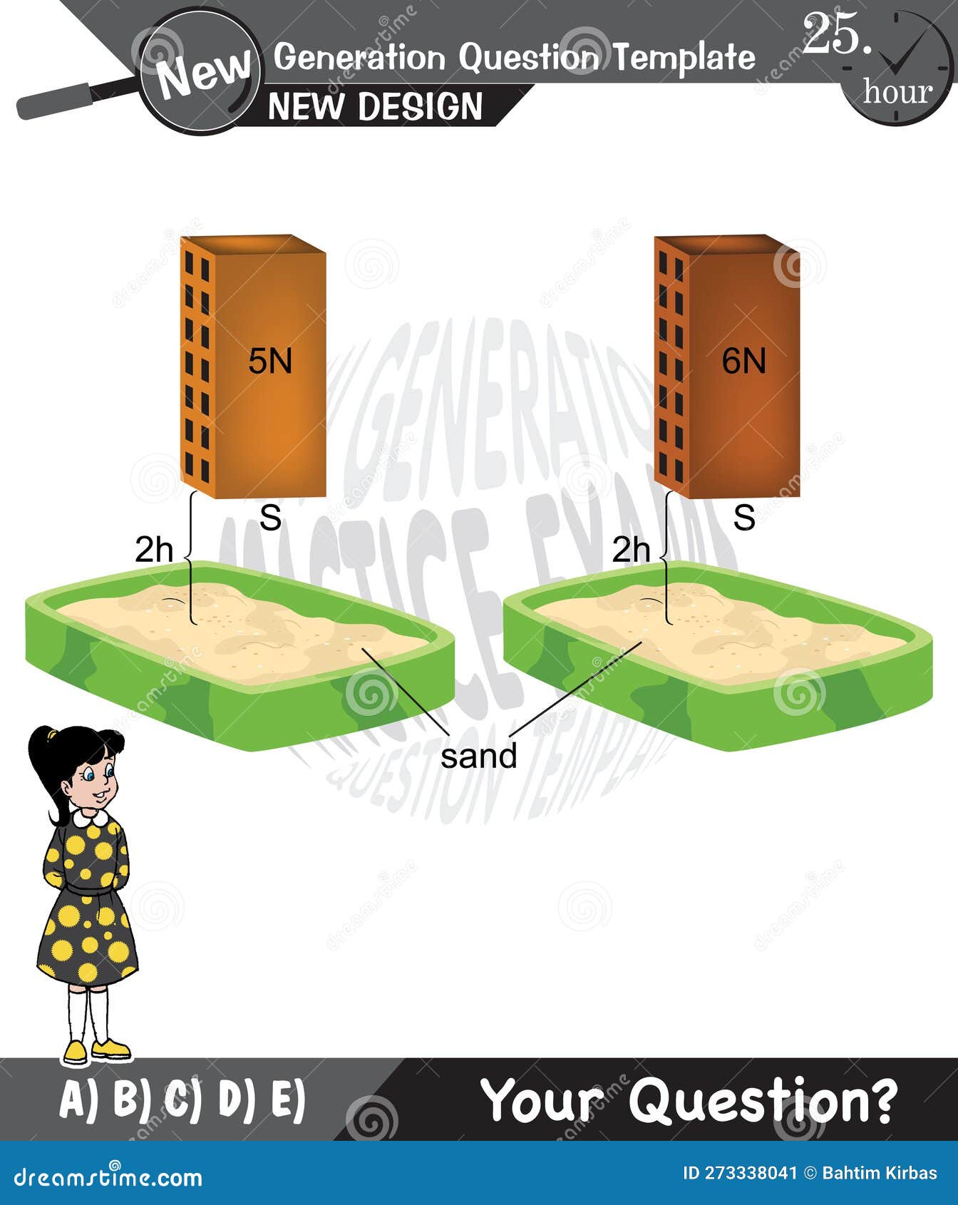Physics, Pressure of Solids, Different Solid Pressure Examples, Next ...