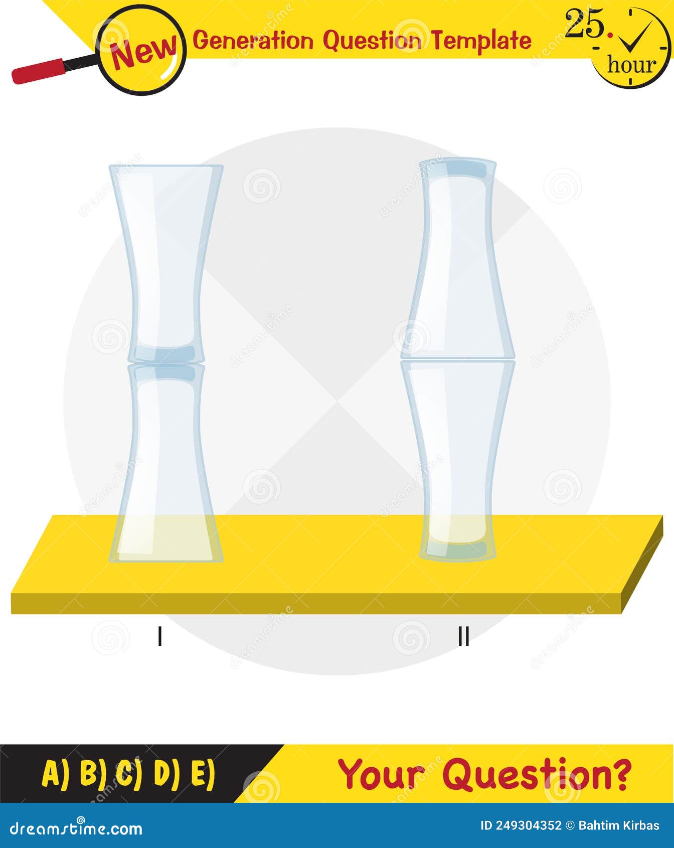 Physics, Pressure of Solids, Eps Stock Illustration - Illustration of ...