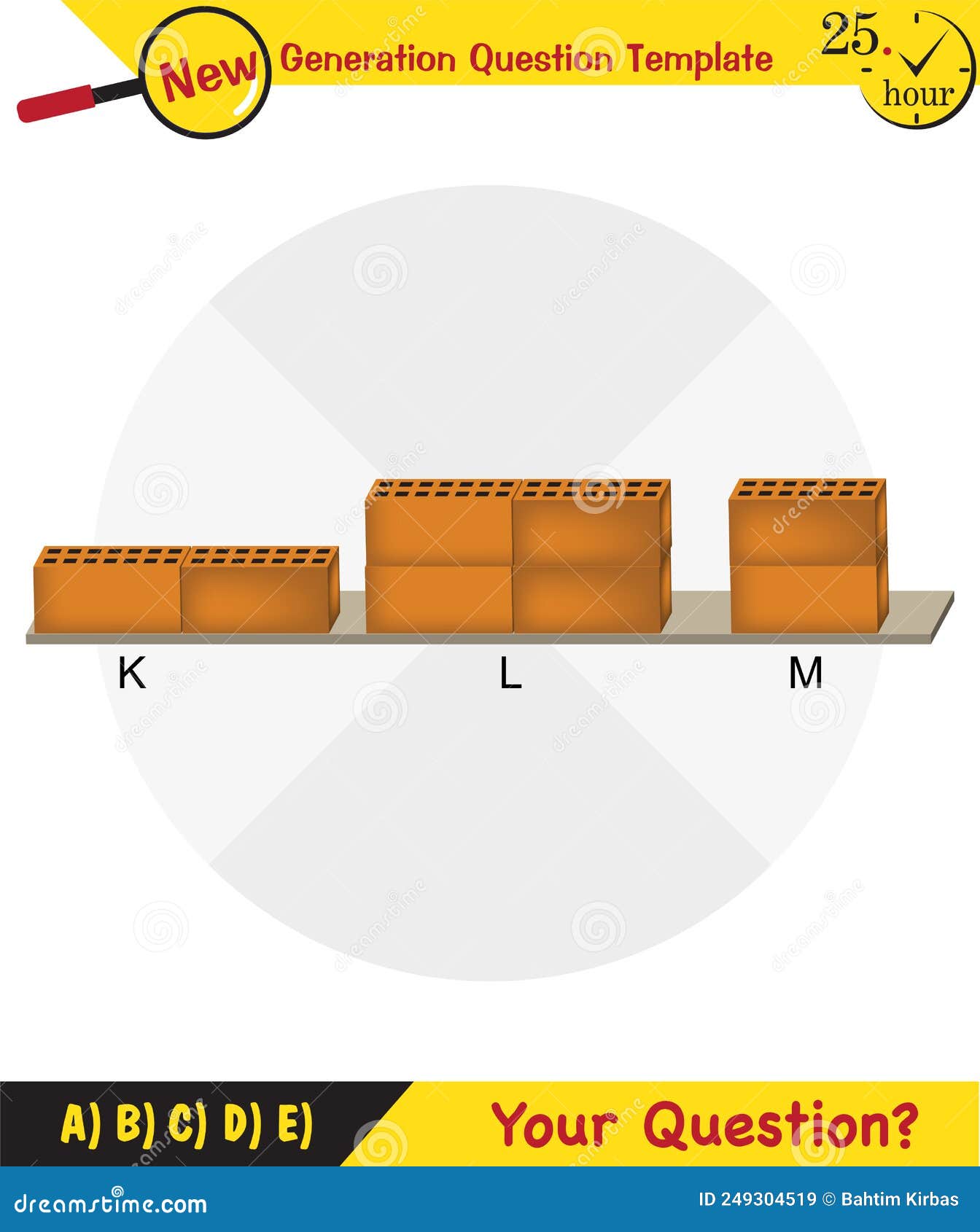 Physics, Pressure of Solids, Eps Stock Illustration - Illustration of ...