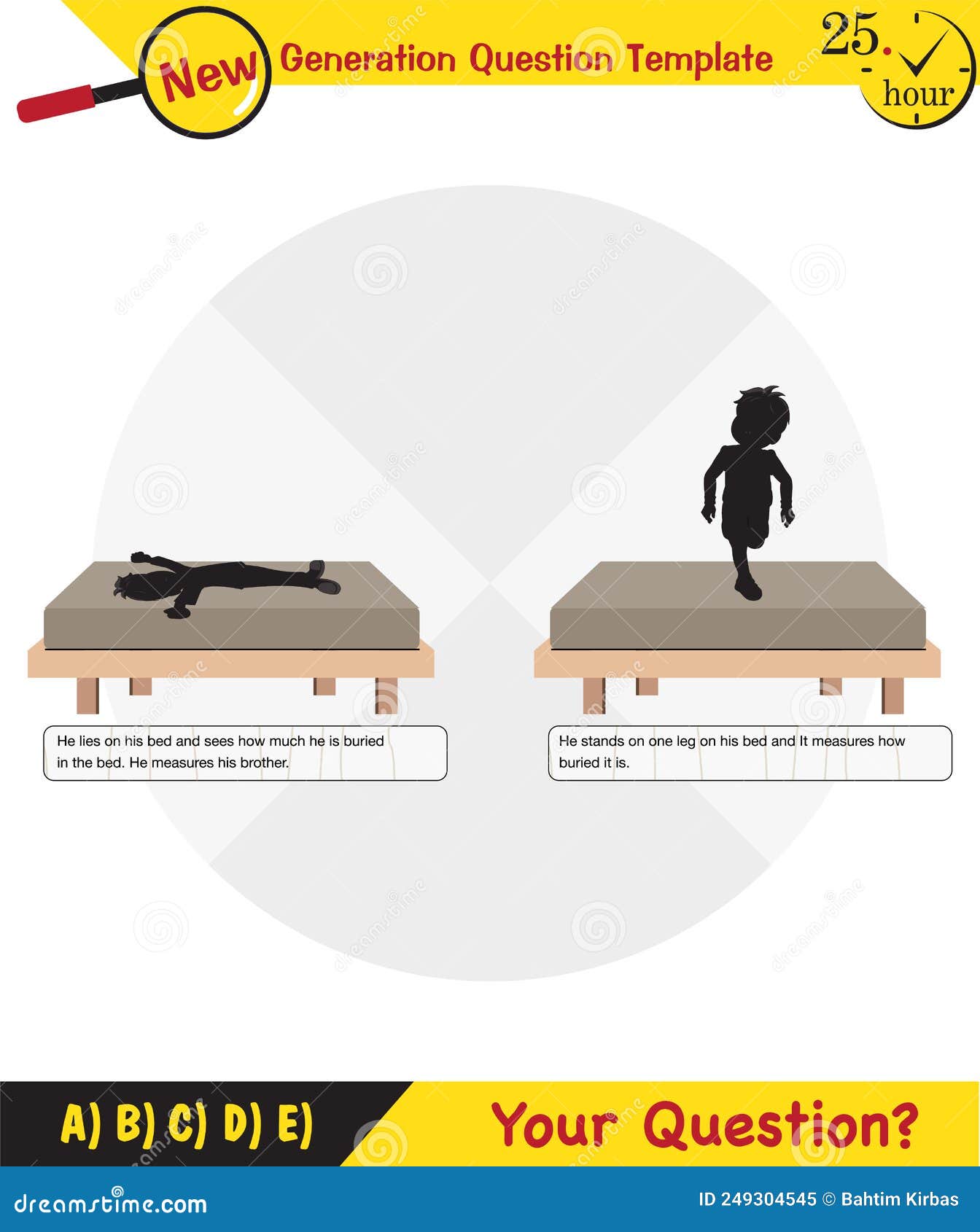 Physics, Pressure of Solids, Eps Stock Illustration - Illustration of ...