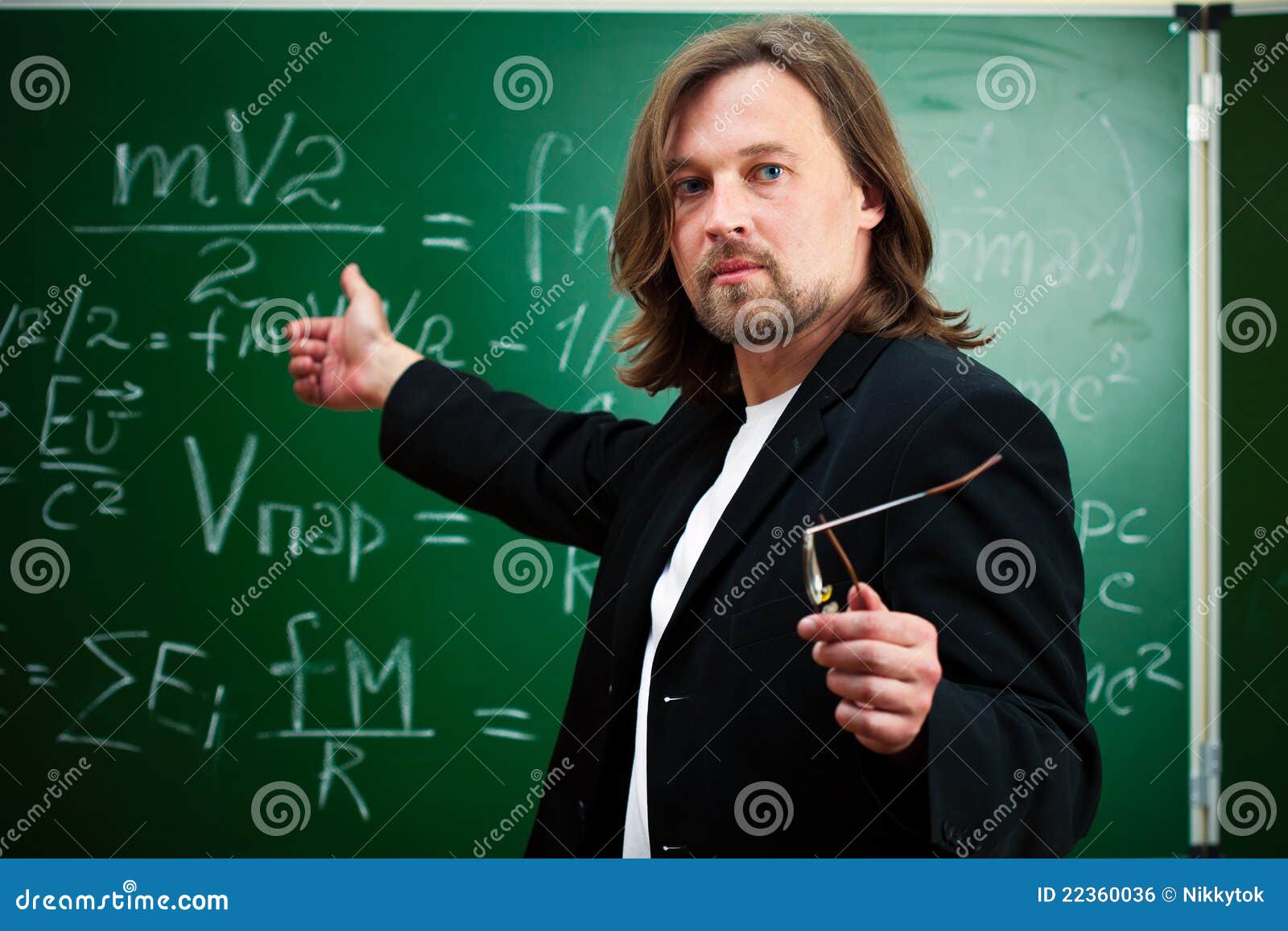 Physics professor stock photo. Image of exam, conceptual - 22360036