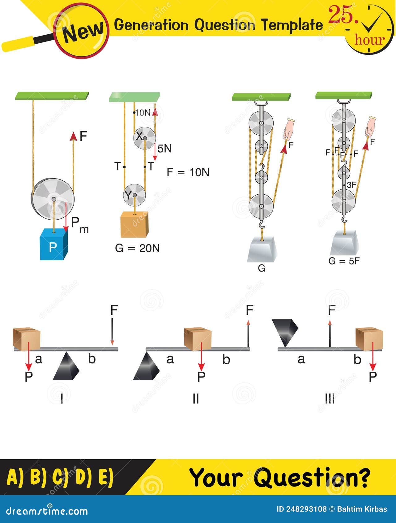 Science Experiments on Force and Motion with Pulley, Next Generation ...
