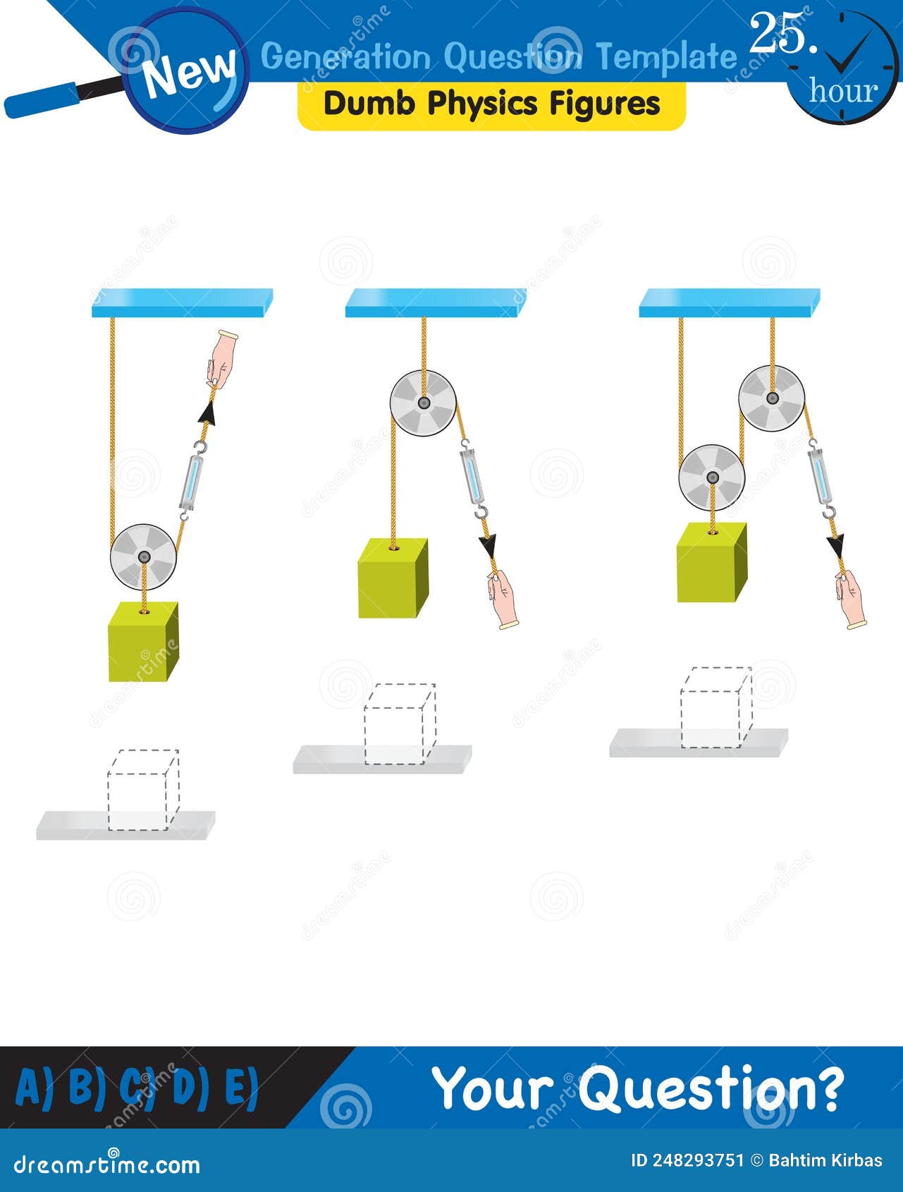 Science Experiments on Force and Motion with Pulley, Next Generation ...