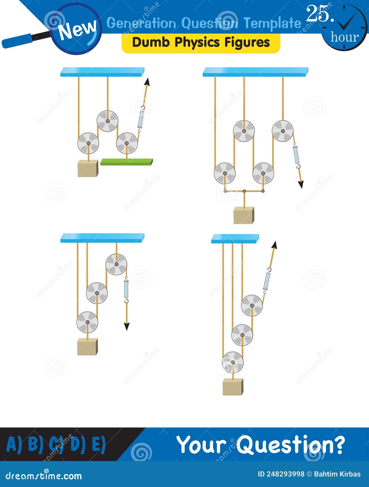 Science Experiments on Force and Motion with Pulley, Next Generation ...