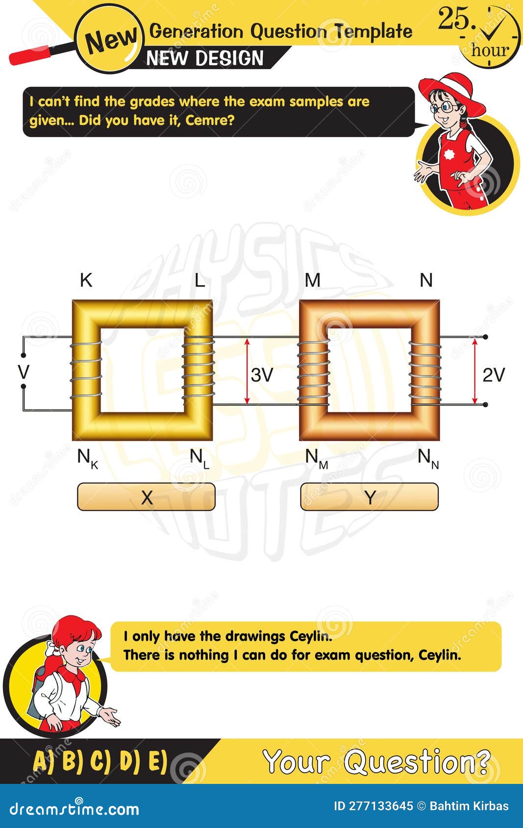 Physics, Simple Electric Motor, Alternating Current and Transformers ...