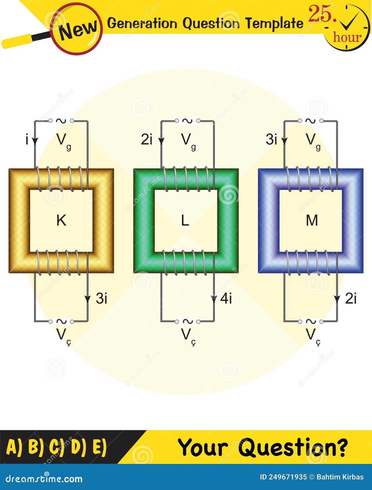 Physics, Simple Electric Motor, Alternating Current and Transformers ...