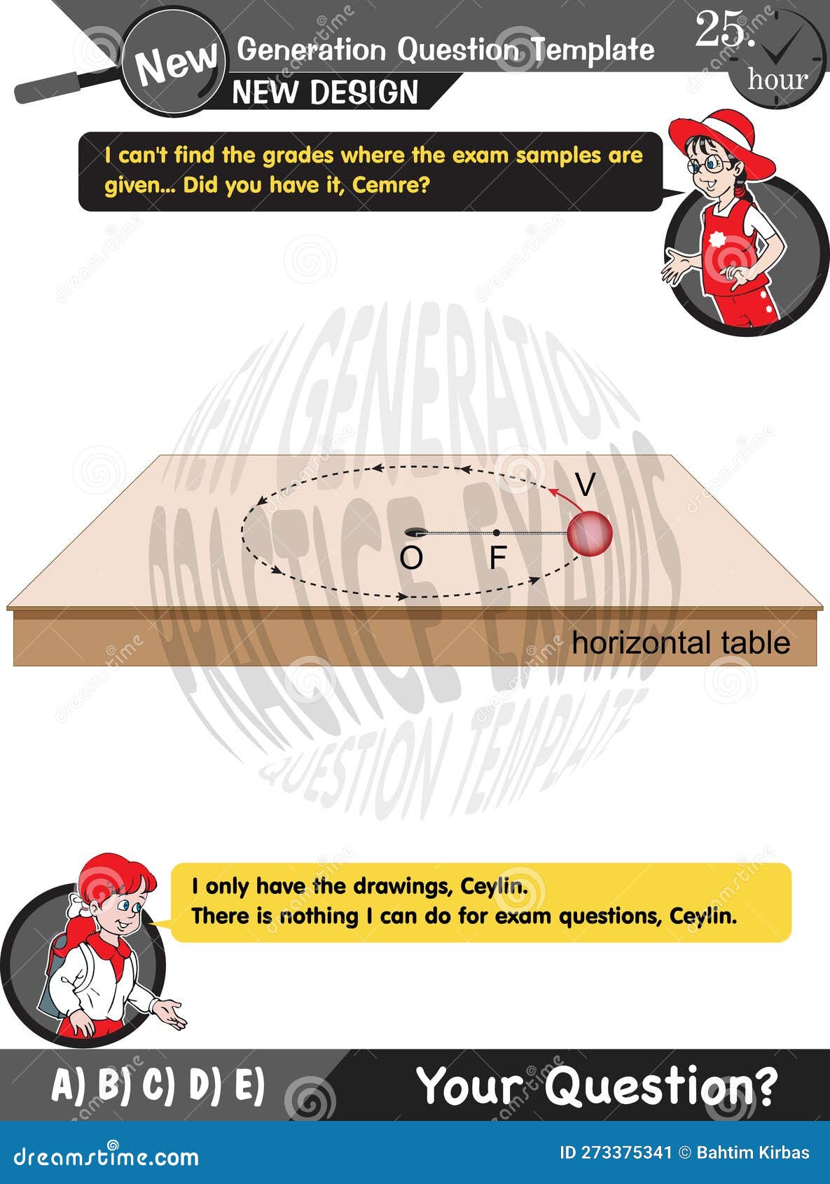 Physics, Simple Harmonic Motion, Next Generation Question Template ...