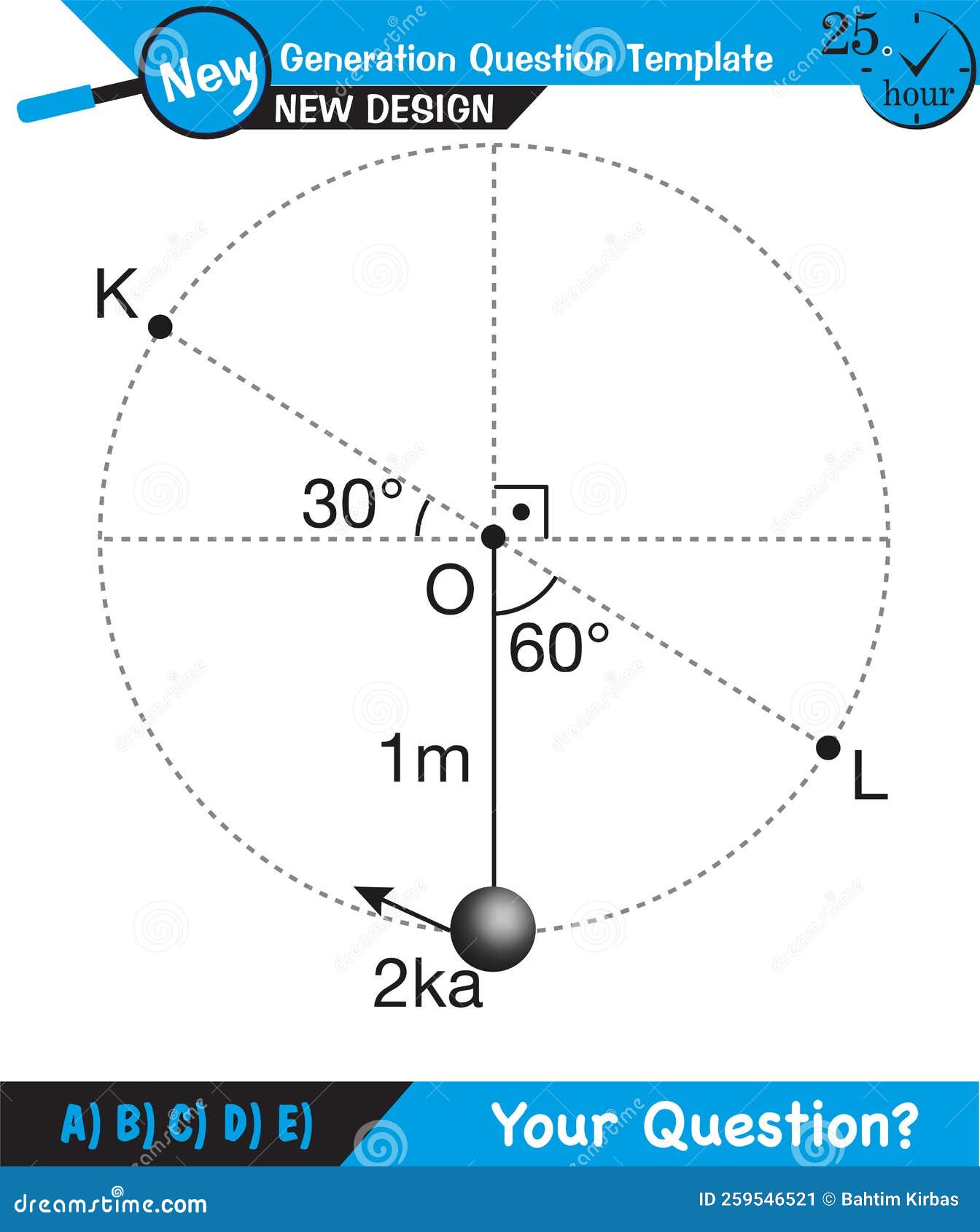Physics, Simple Harmonic Motion, Next Generation Question Template ...