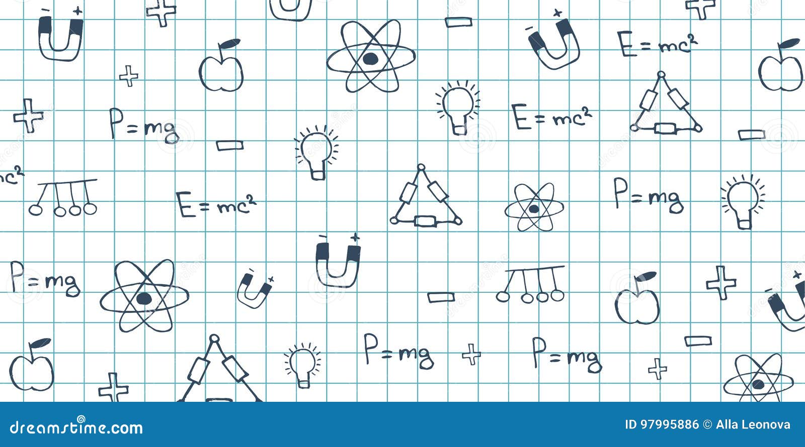 Physics Subject. Back To School Background. Education Banner. Royalty ...