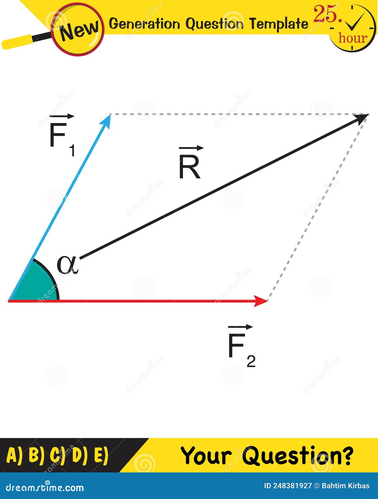 Physics, the Subject of Vectors Stock Vector - Illustration of event ...