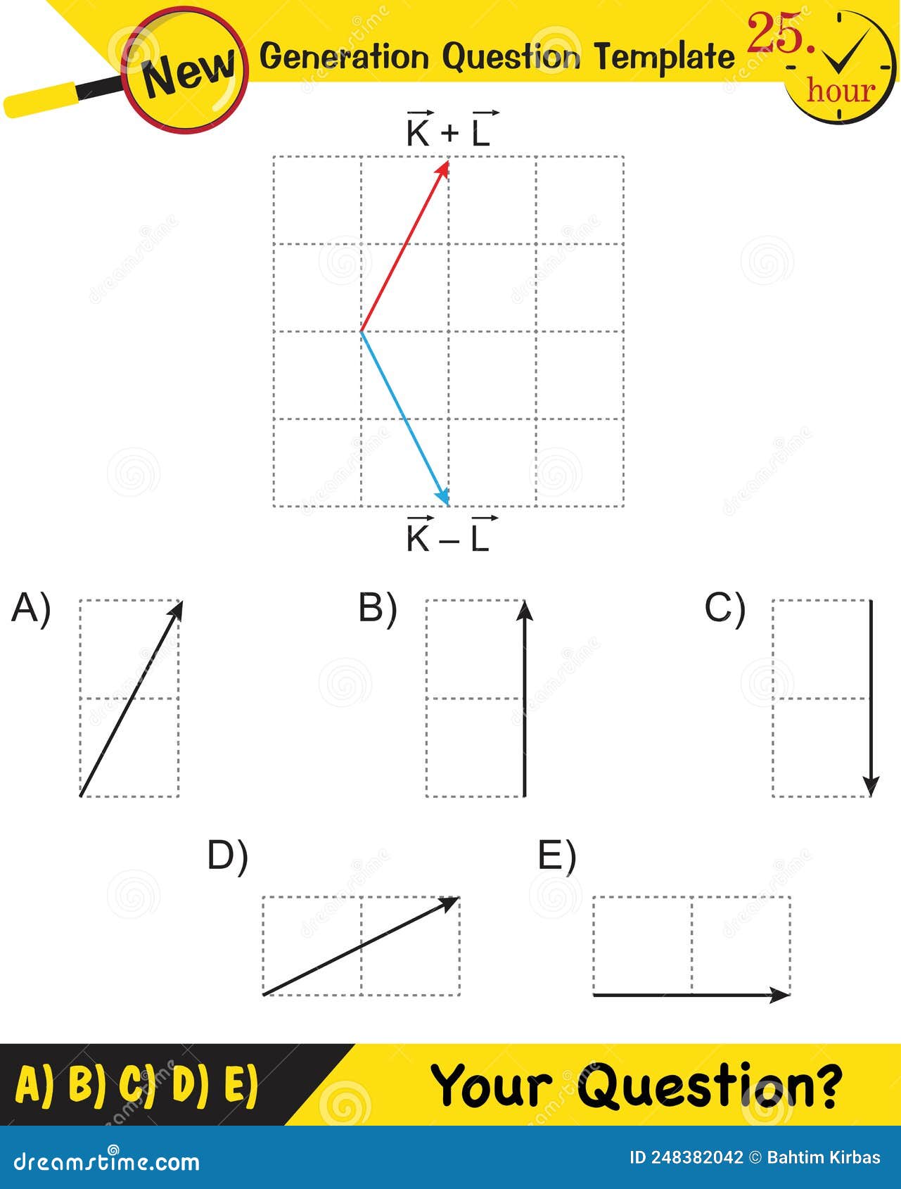 Physics, the Subject of Vectors Stock Vector - Illustration of ...