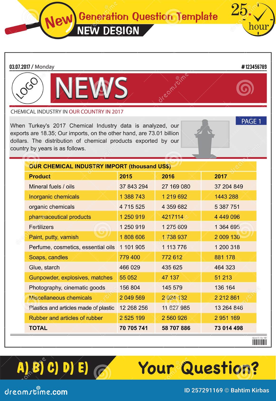 Physics, Text Template, Next Generation Question Template, Stock ...