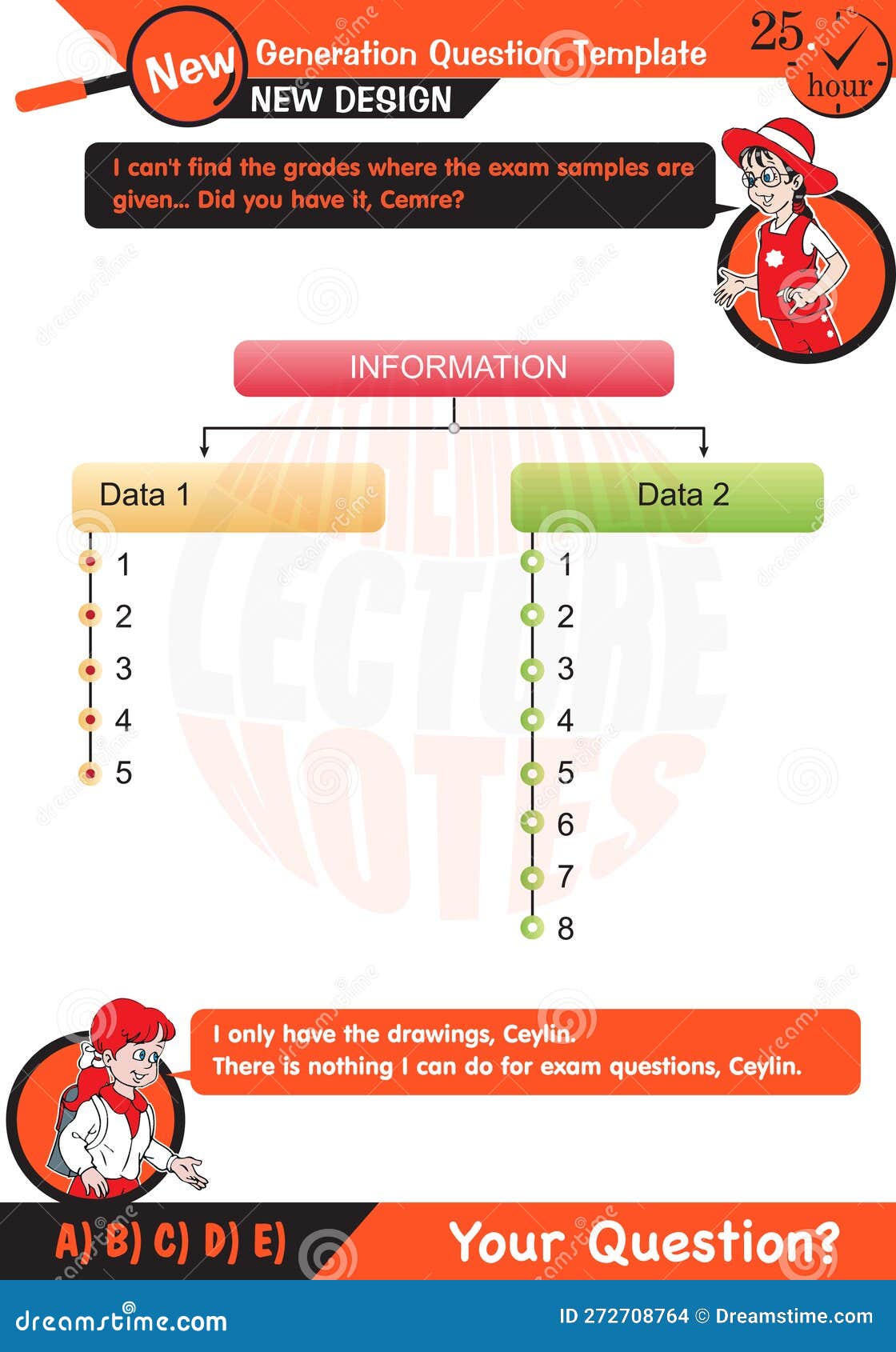 Physics, Text Template, Next Generation Question Template Stock Vector ...