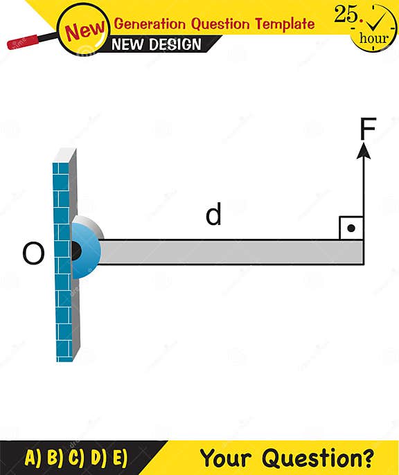 Physics, Torque, EPS, Editable Stock Illustration - Illustration of ...