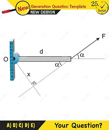 Physics, Torque, EPS, Editable Stock Illustration - Illustration of ...