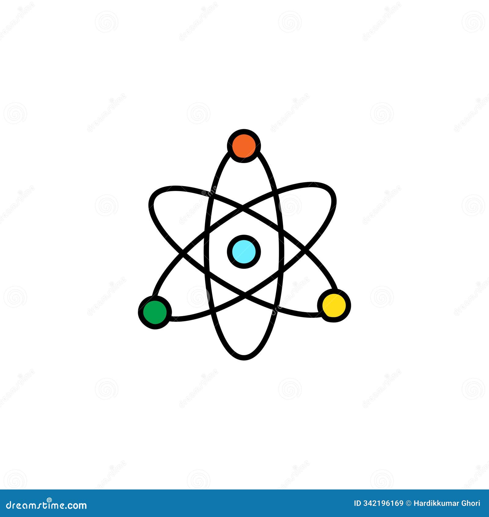 Physics, Vector Illustration Of Food Chain - Energy Pyramid ...