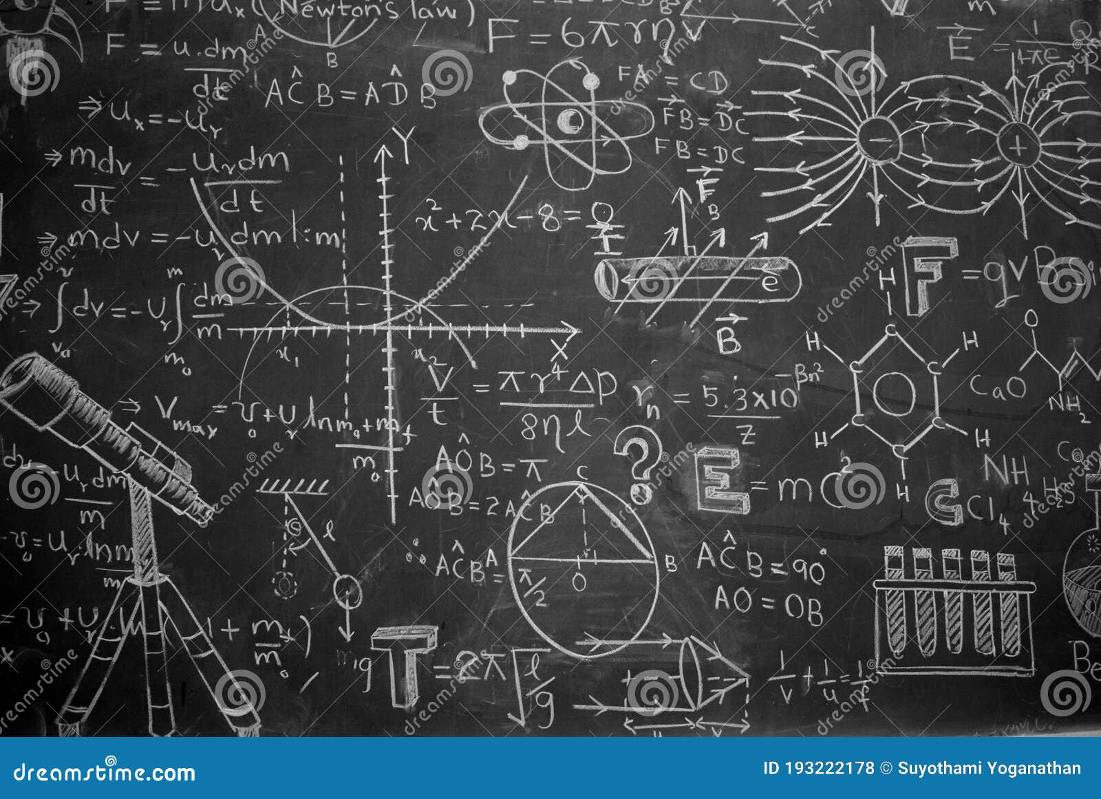 Equations Stock Photography | CartoonDealer.com #33030650