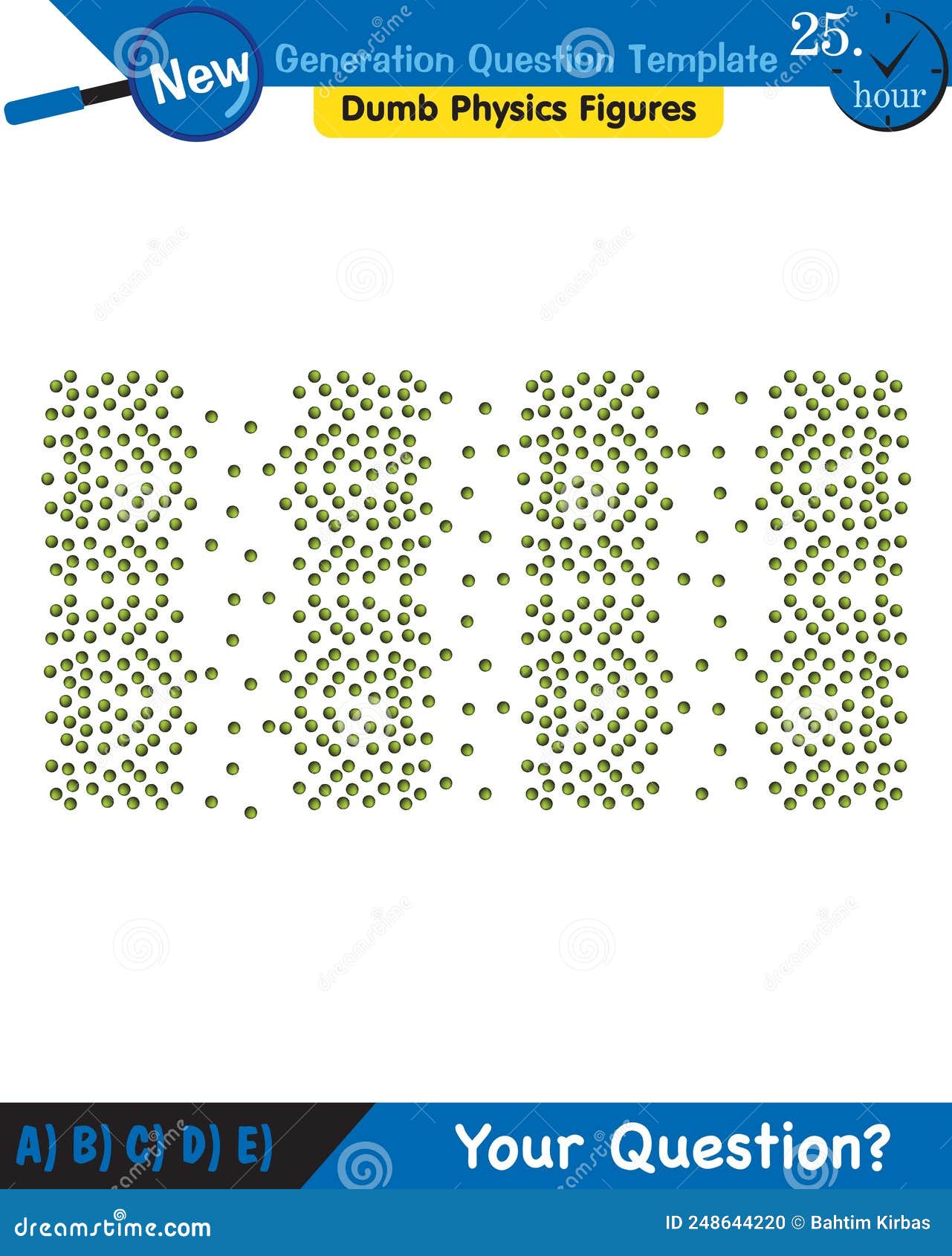 Physics, Wave Mechanics, Diffraction, Wave Train Stock Illustration ...