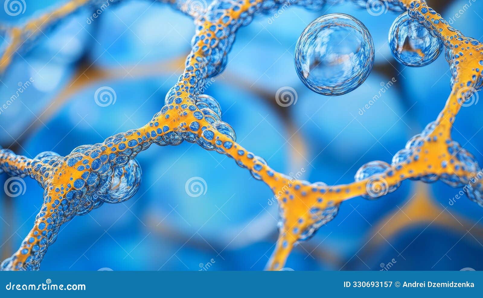 Physiological Bilayers of Phospholipids in a Cell Membrane Stock Image ...