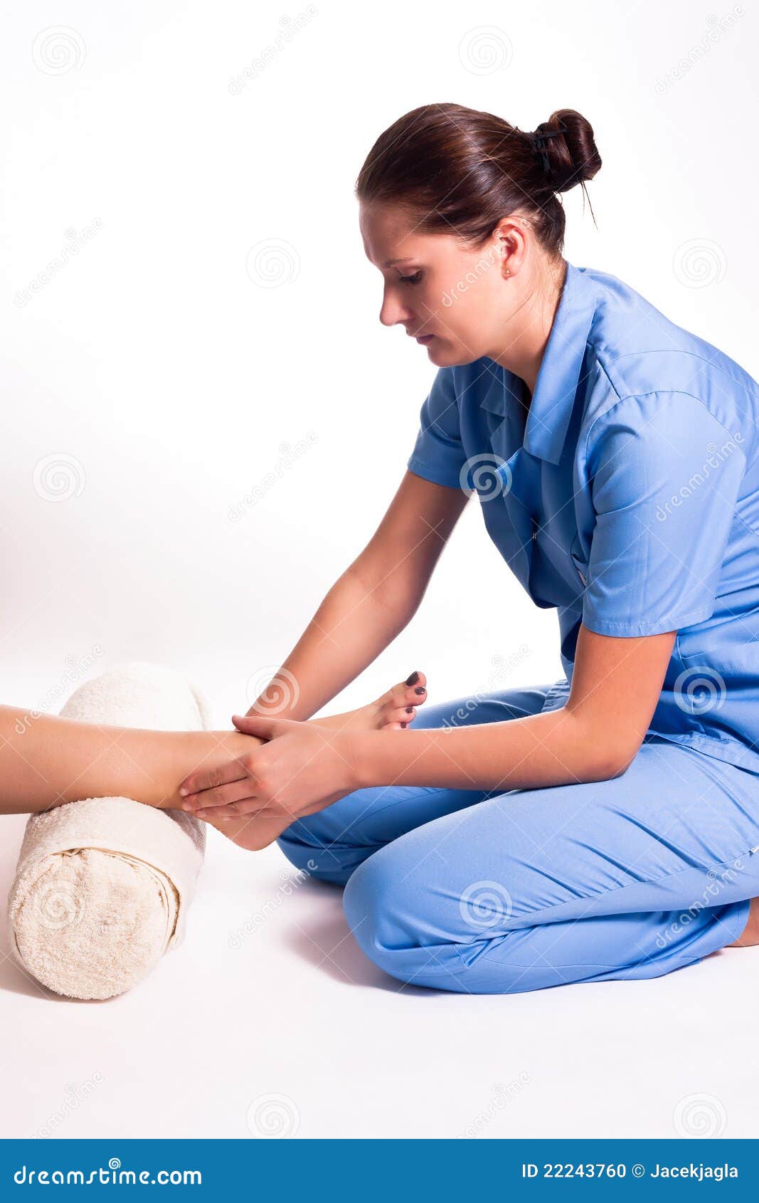 Physiotherapie stockfoto. Bild von massage, orthopäde - 22243760