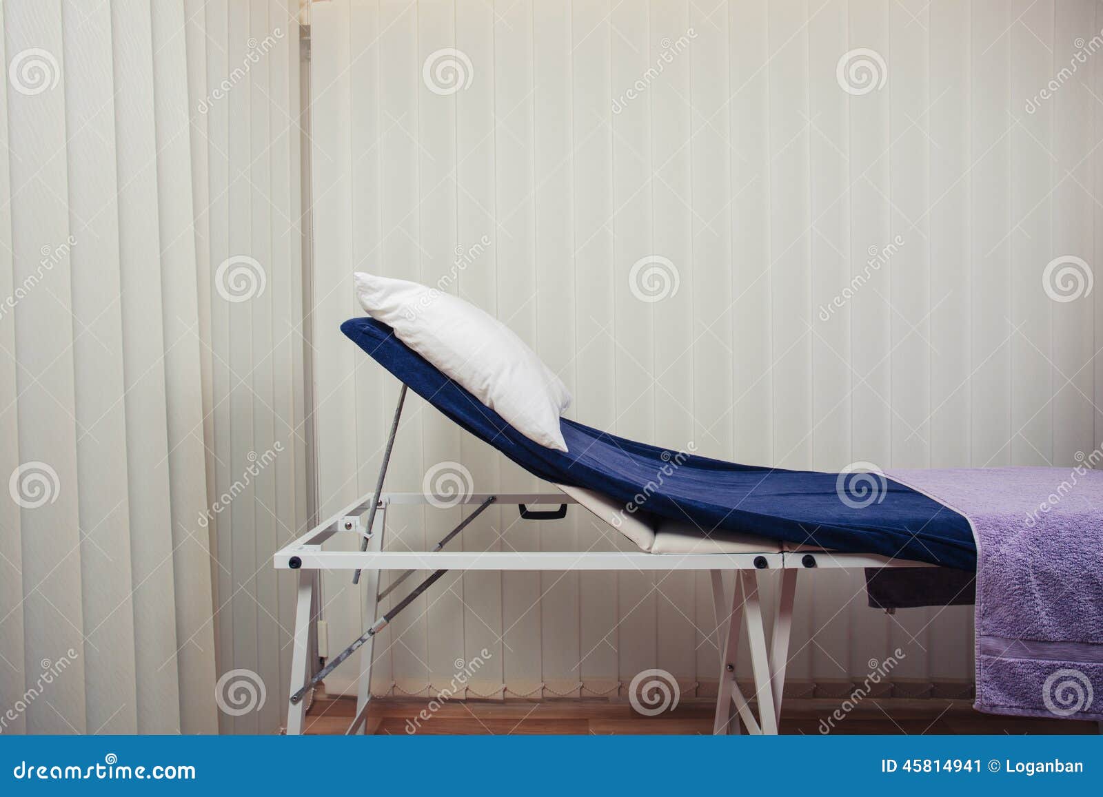 Physiotherapy bed stock image. Image of therapeutic, care - 45814941