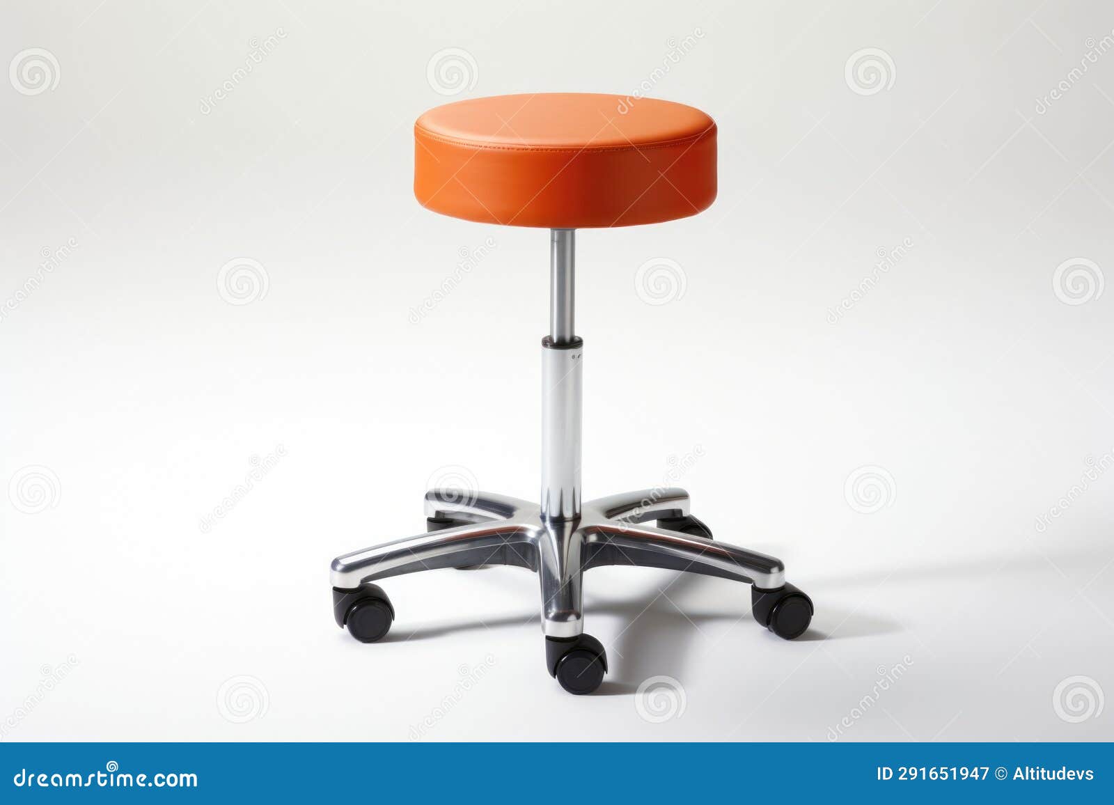 A Physiotherapy Stool with Adjustable Height Stock Image - Image of ...