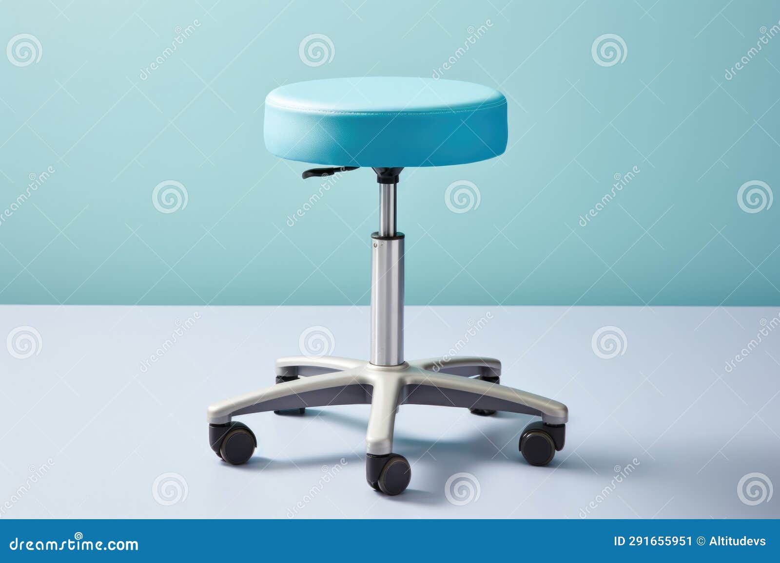 A Physiotherapy Stool with Adjustable Height Stock Image - Image of ...